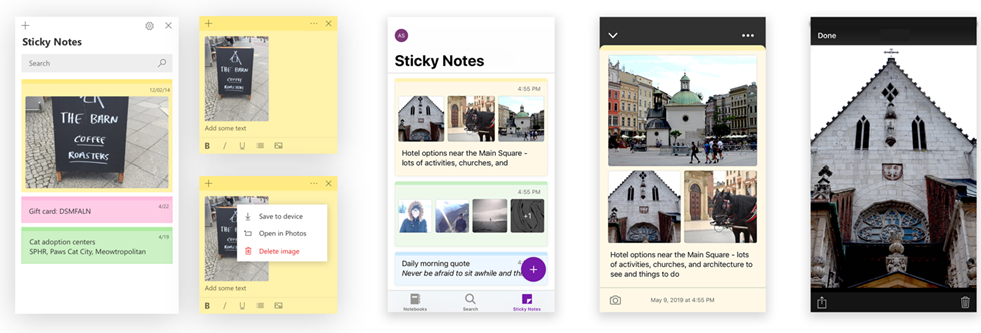 Sticky Notes v3.6 now available on Windows 10 version 1803 and higher ...