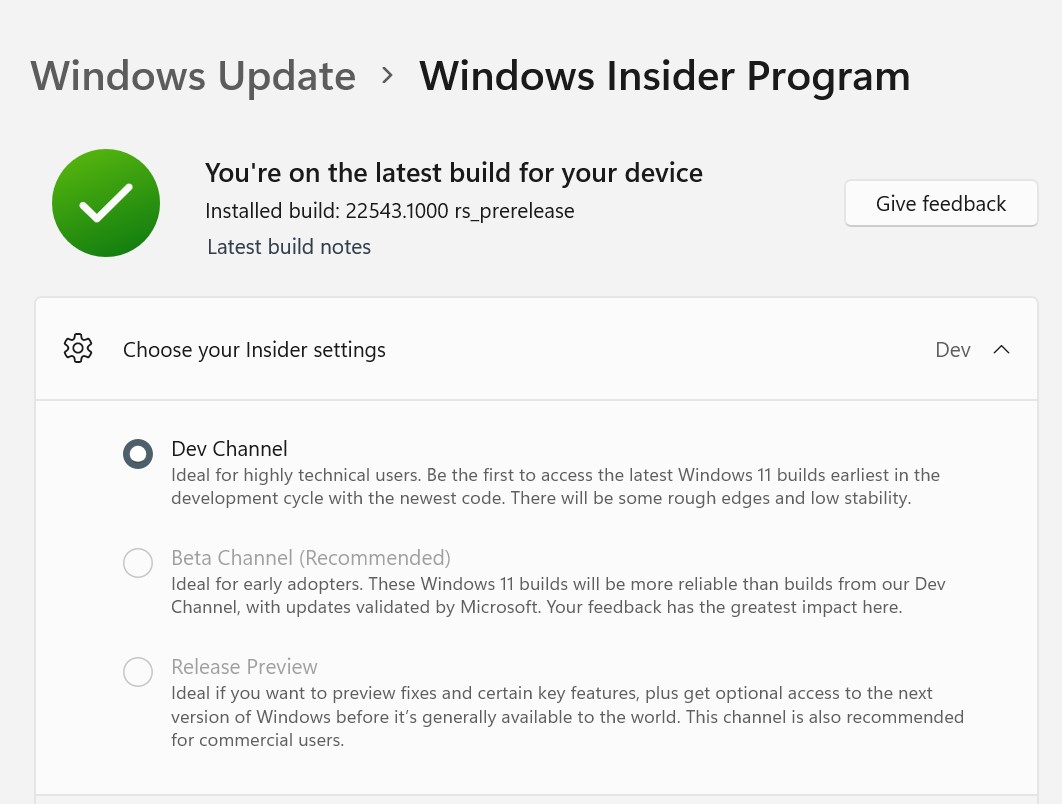 How can I tell if I’m previewing Windows? - Windows Insider