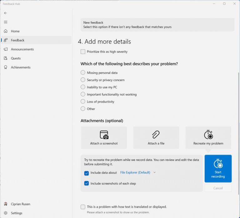 How to give useful feedback about Windows through Feedback Hub ...
