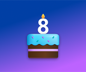 Celebrating 8 years together! - Windows Insider Celebrating 8 years!
